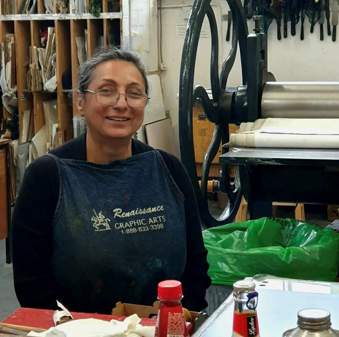 Asma Hashmi: Art Tutor and Printmaking Specialist - Activate Learning - Adult Education